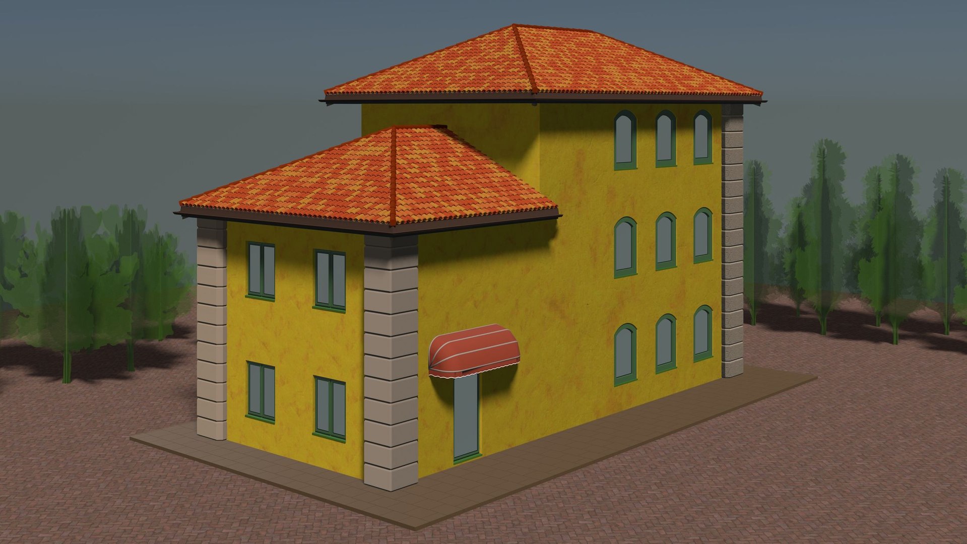 3D Collection - Vintage Buildings Model - TurboSquid 2175024