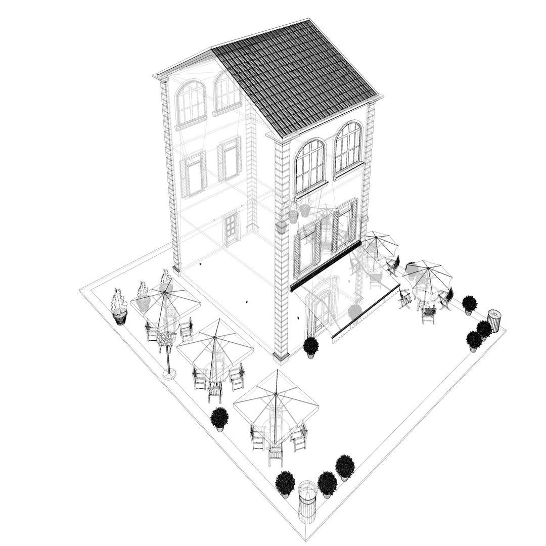 3D Collection - Vintage Buildings Model - TurboSquid 2175024