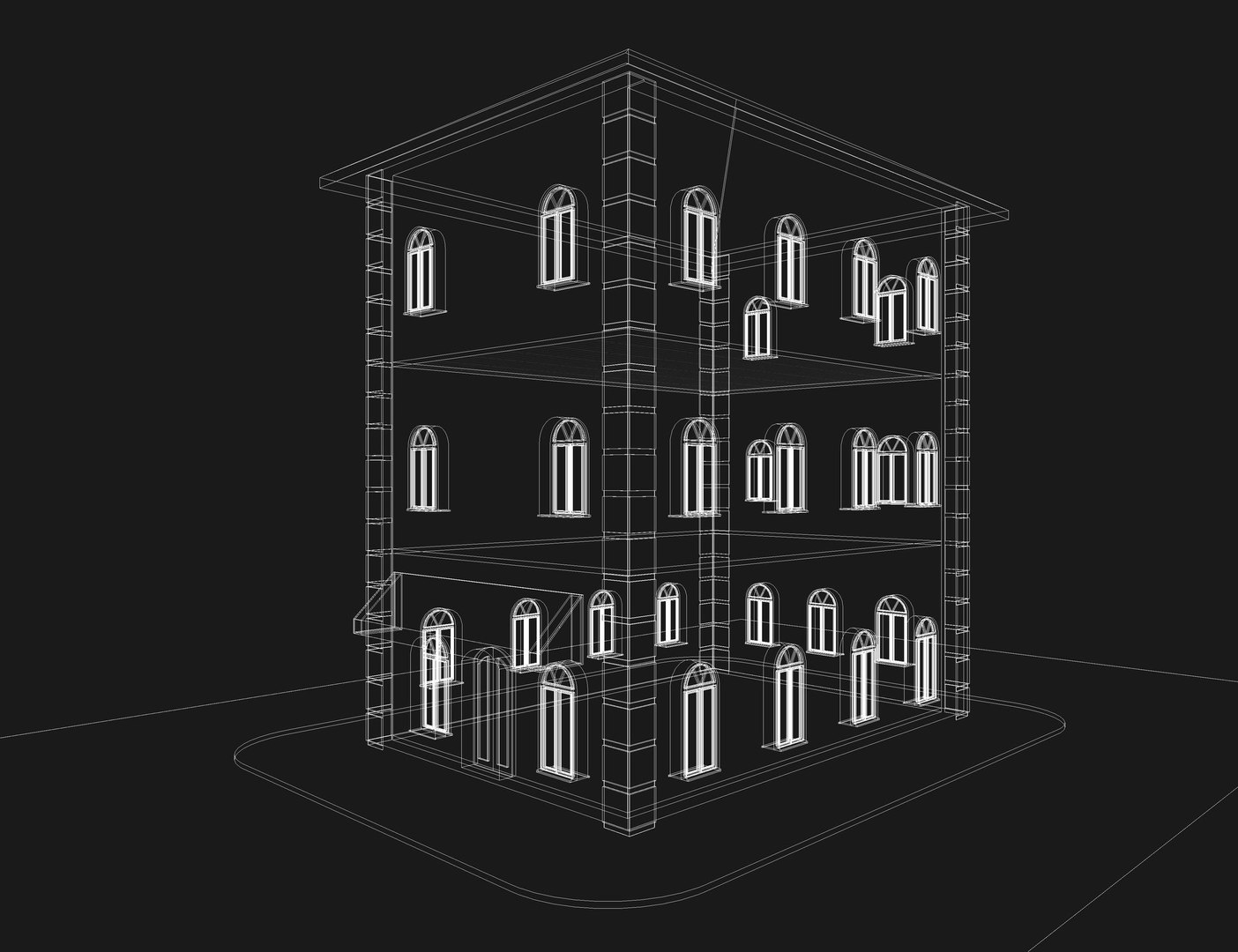3D Collection - Vintage Buildings Model - TurboSquid 2175024