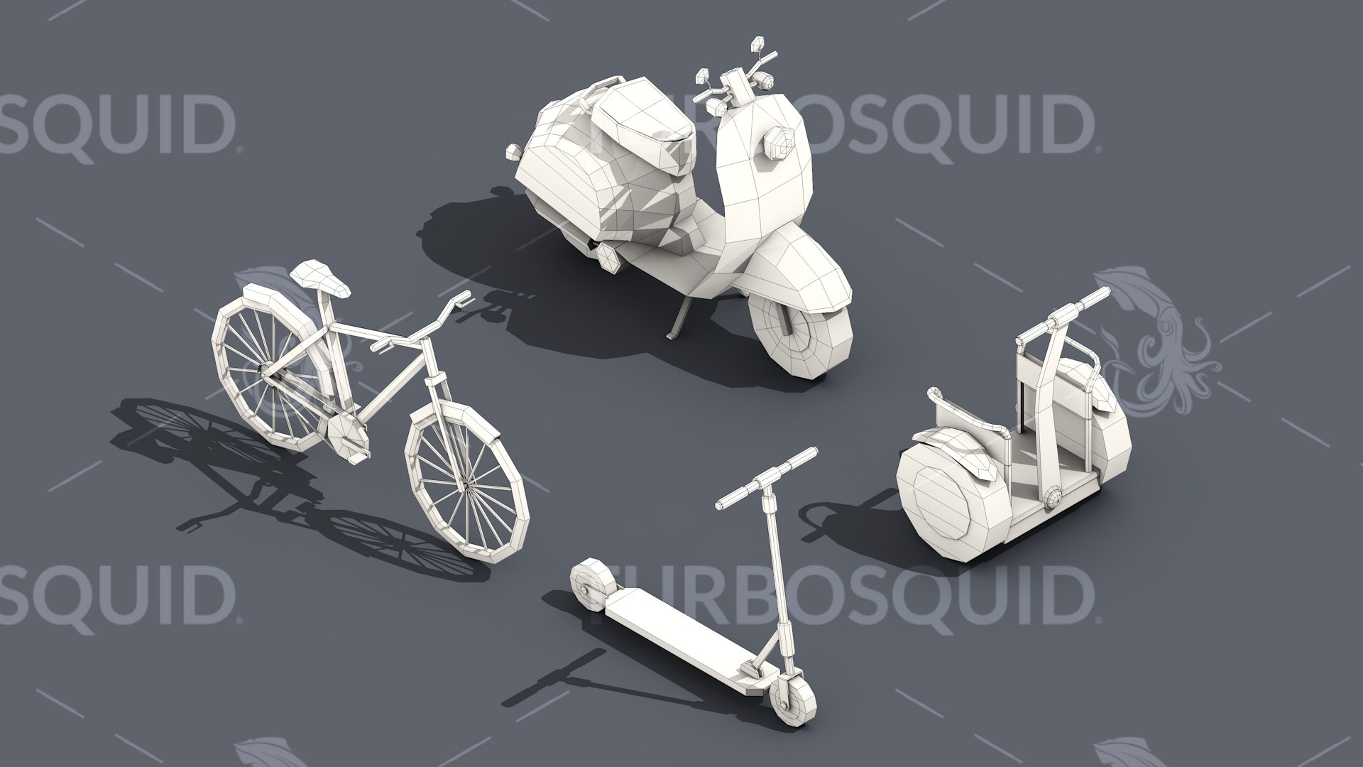 Low Poly Transport Person Isometric Model - TurboSquid 1721624