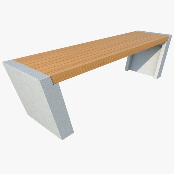 Bench 20 with PBR 4K 8K 3D model - TurboSquid 1844508