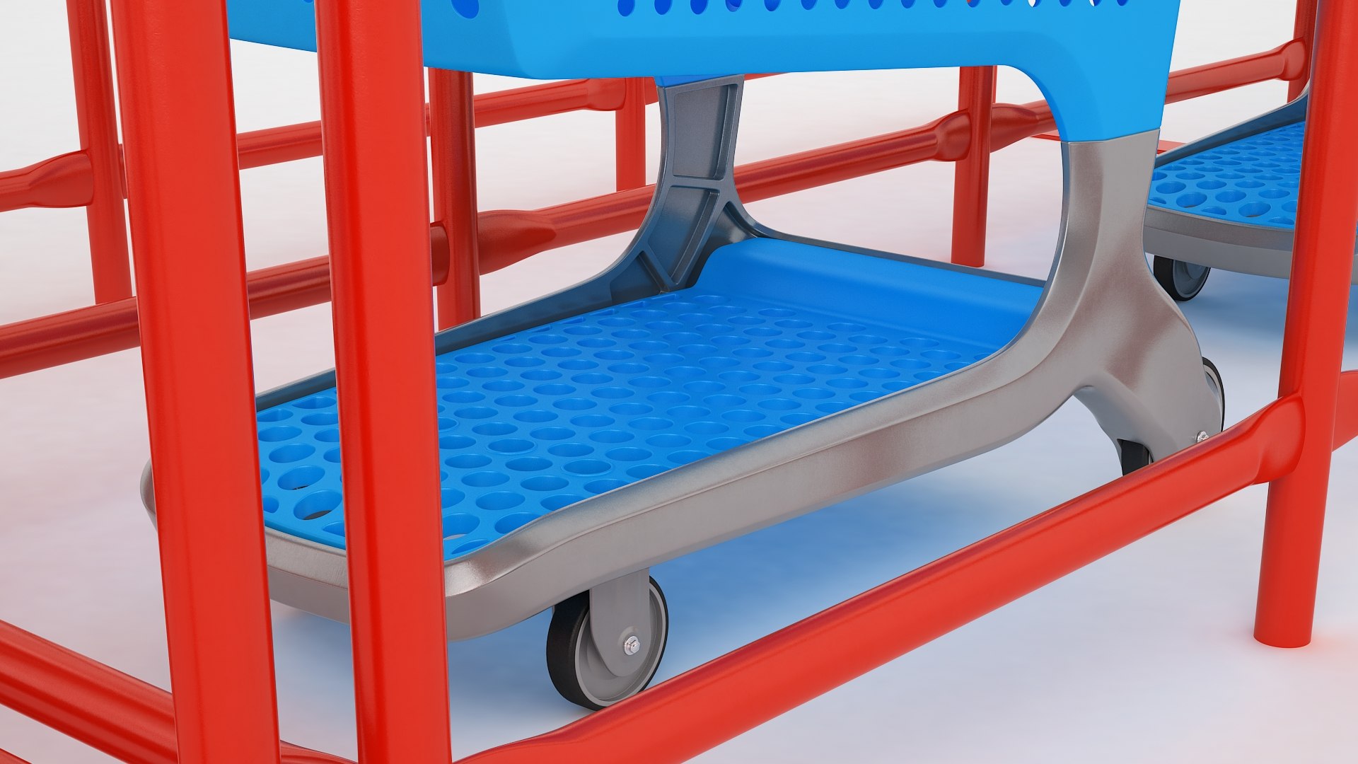 3D Shopping Cart Return 01 Model - TurboSquid 2019266