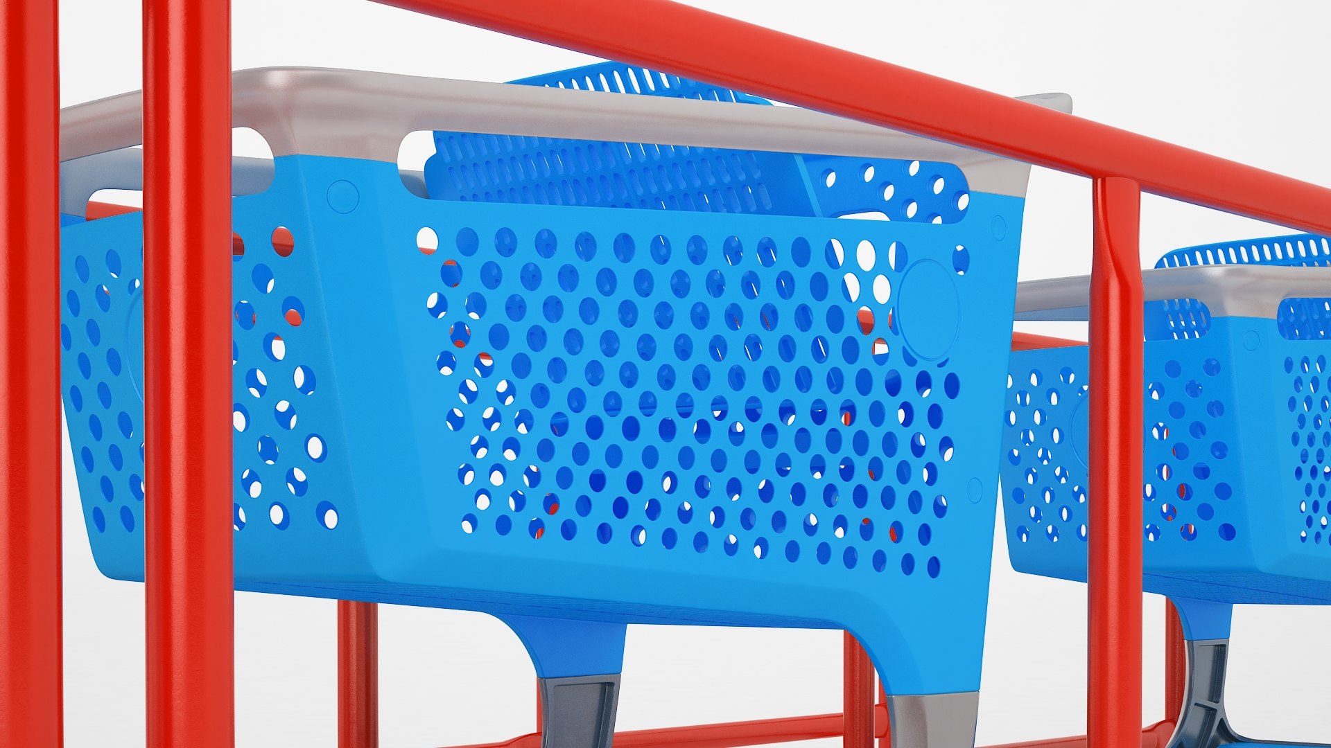 3D Shopping Cart Return 01 Model - TurboSquid 2019266