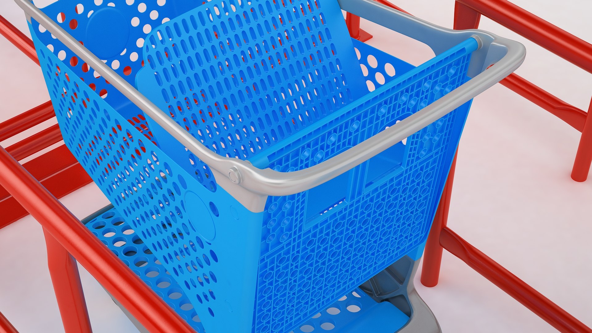 3D Shopping Cart Return 01 Model - TurboSquid 2019266