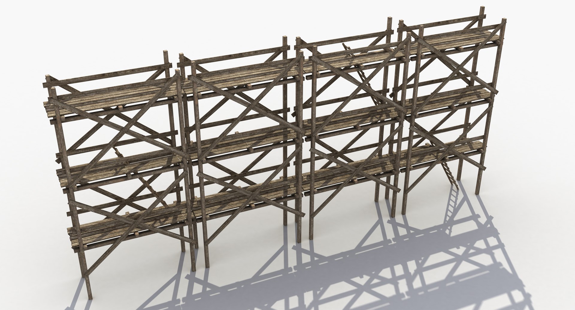 Scaffold Old Model - TurboSquid 1458268
