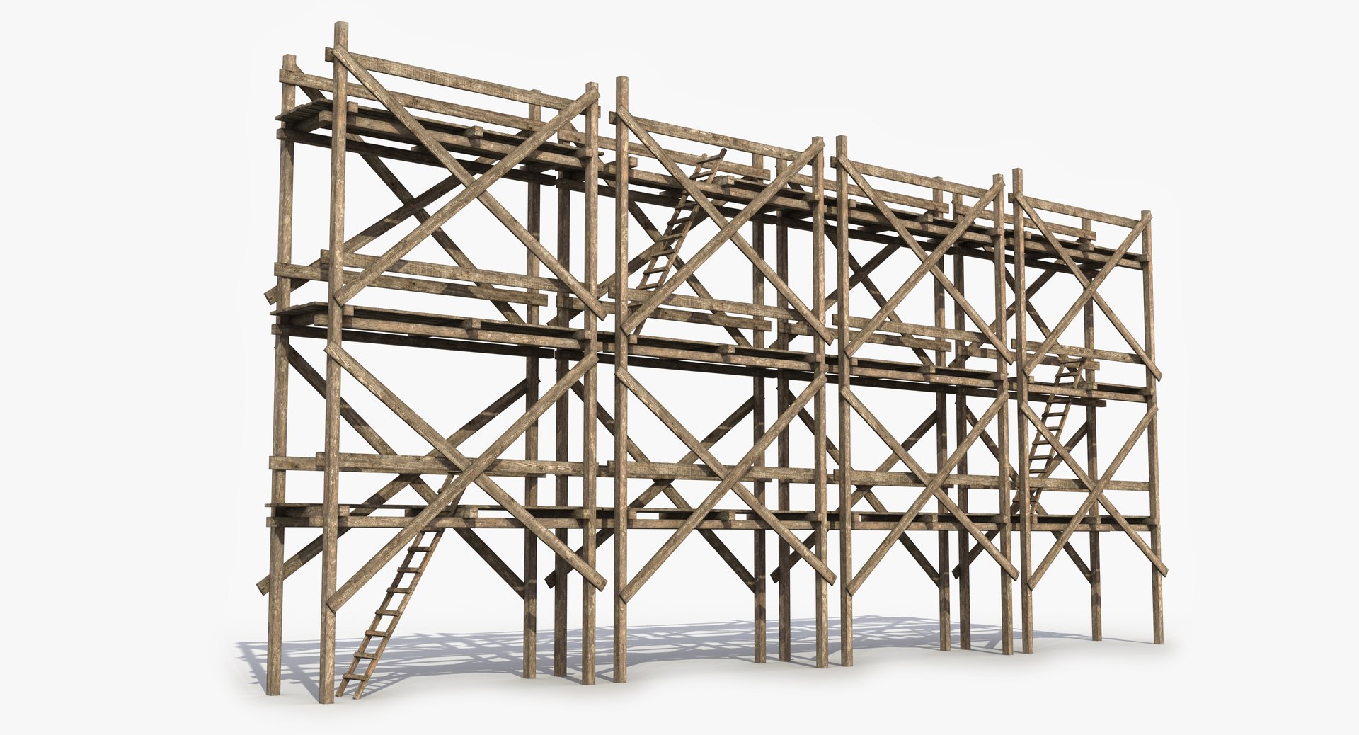 Scaffold Old Model - TurboSquid 1458268