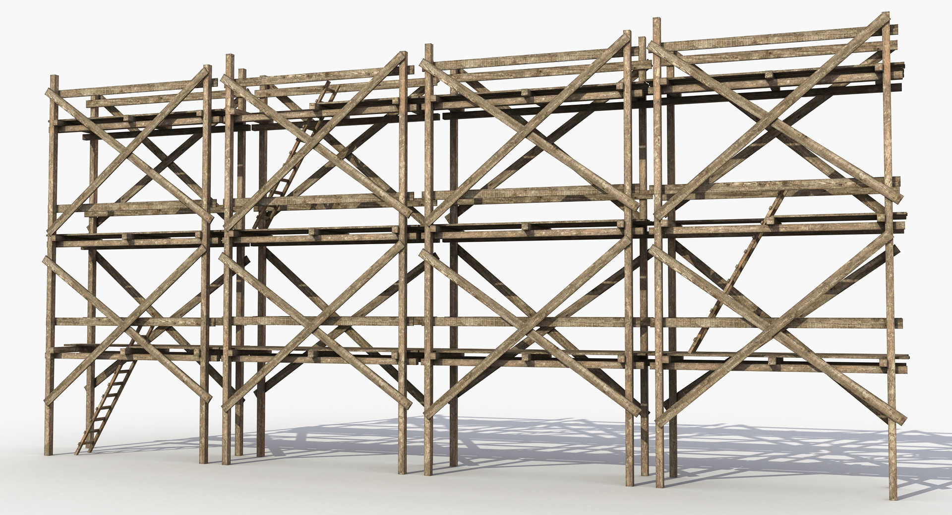 Scaffold old model - TurboSquid 1458268