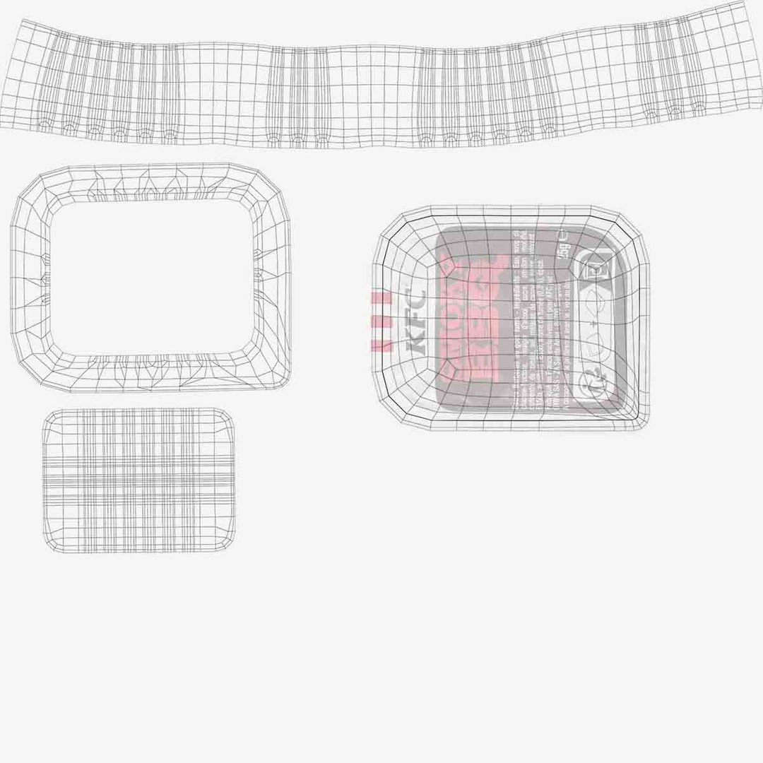 3D Fast Food Sauce - TurboSquid 2282065