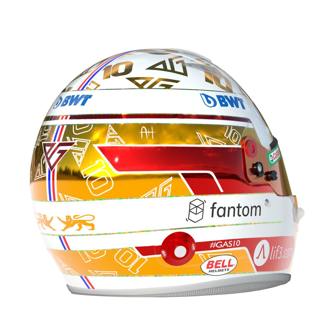 F1 Alpine Helmets 2023 Model - TurboSquid 2116382