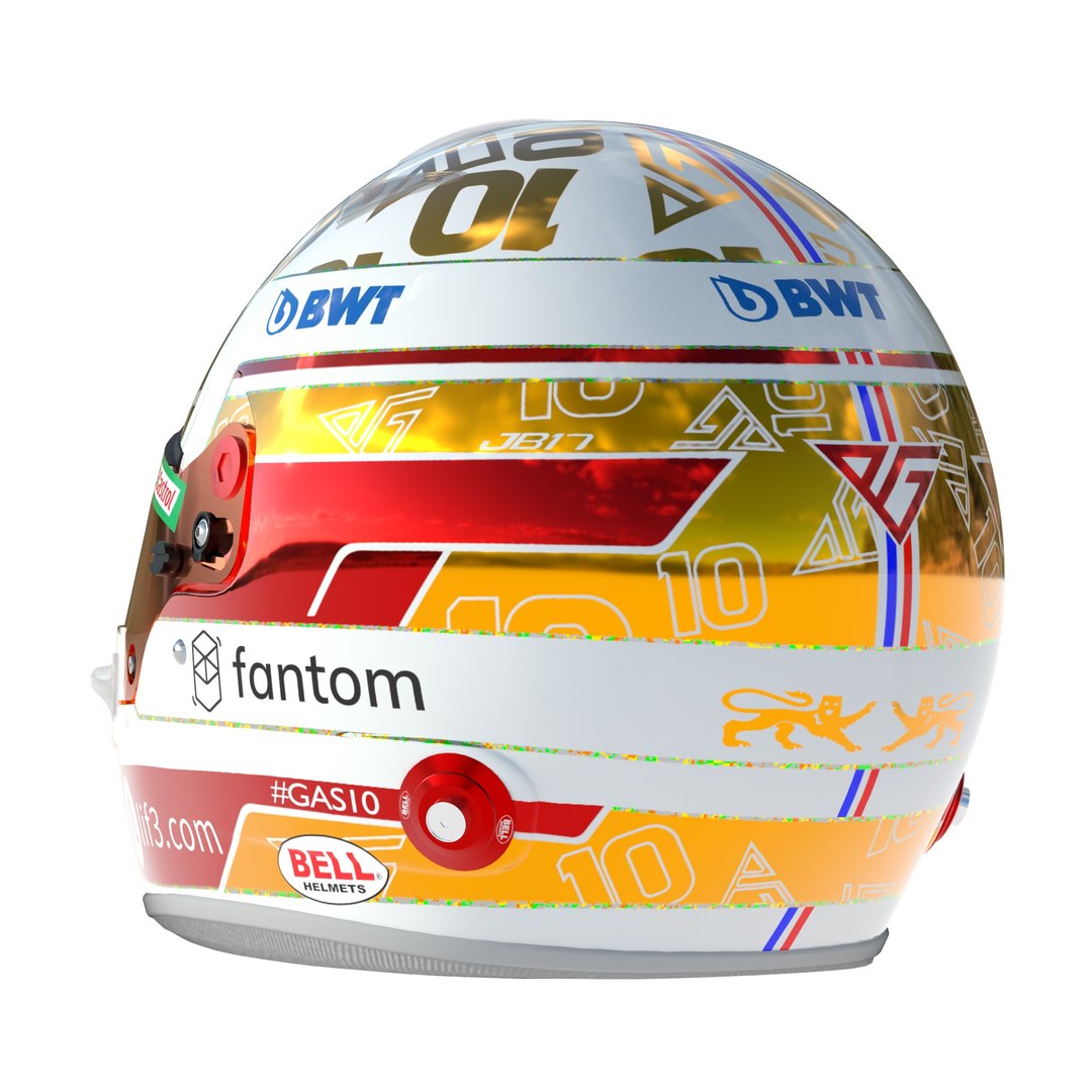 F1 Alpine Helmets 2023 Model - TurboSquid 2116382