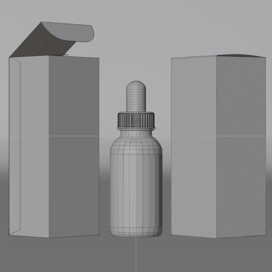 3D CBD Hemp Oil 01 Model - TurboSquid 2286055