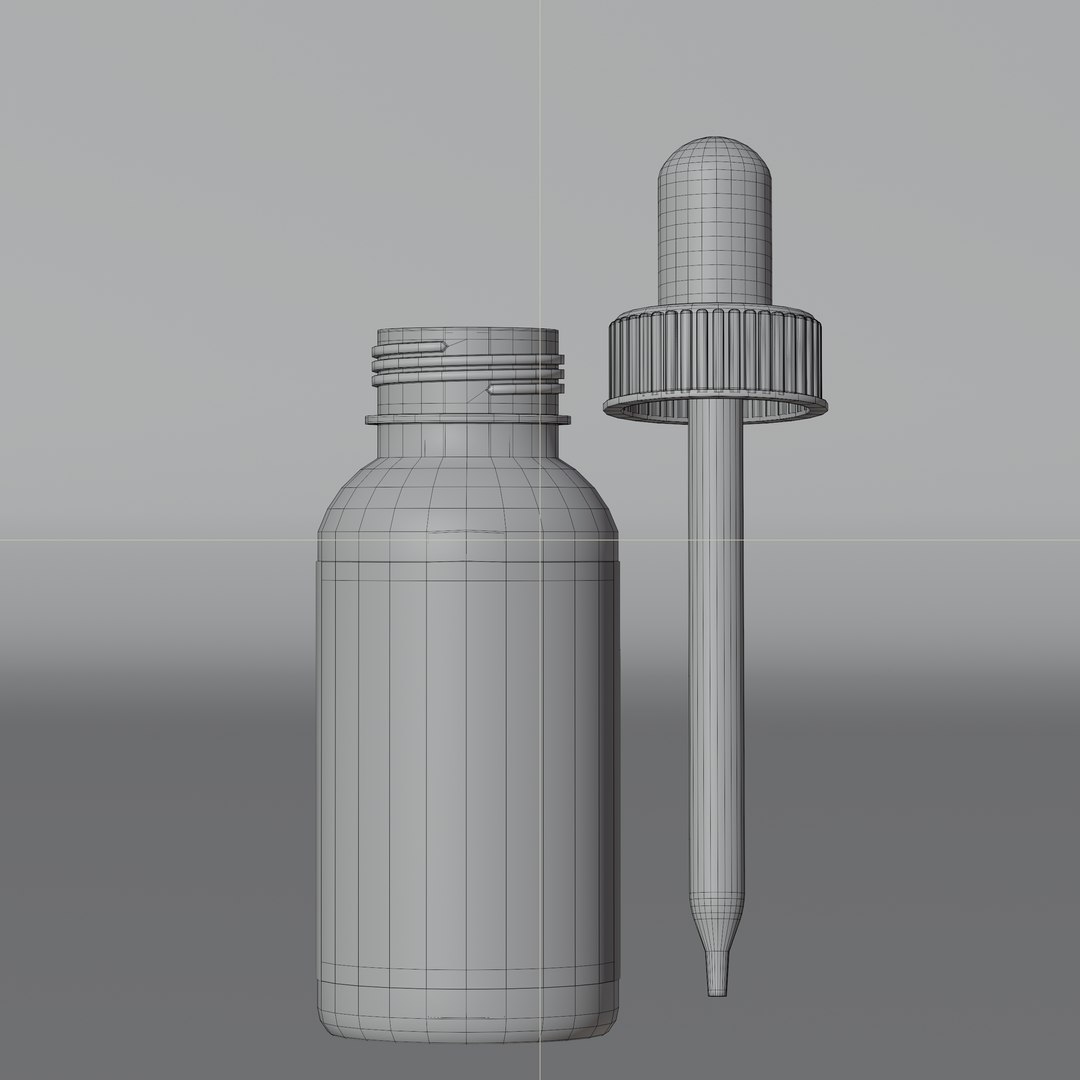3D CBD Hemp Oil 01 Model - TurboSquid 2286055