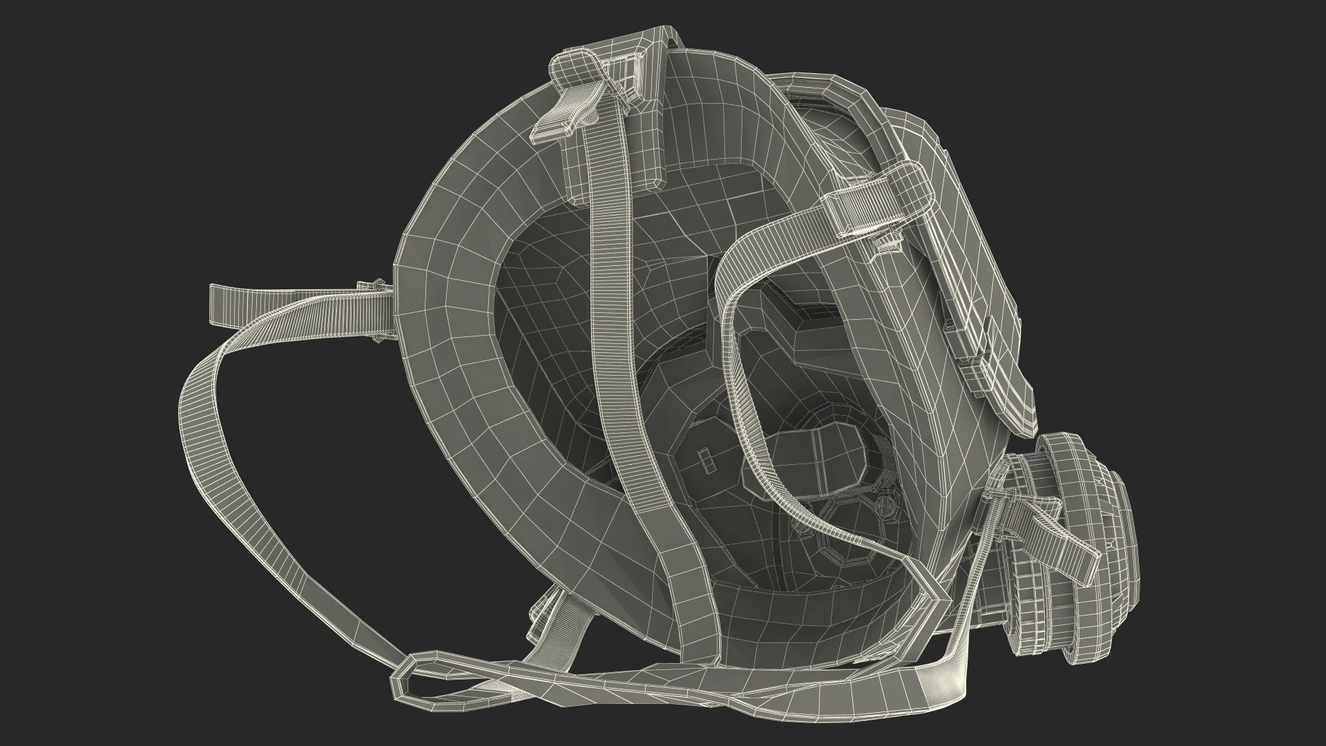 3D Full Face Scuba Mask - TurboSquid 2235584