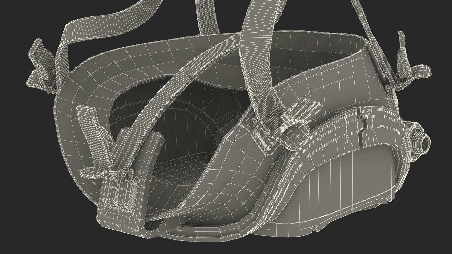 3D Full Face Scuba Mask - TurboSquid 2235584