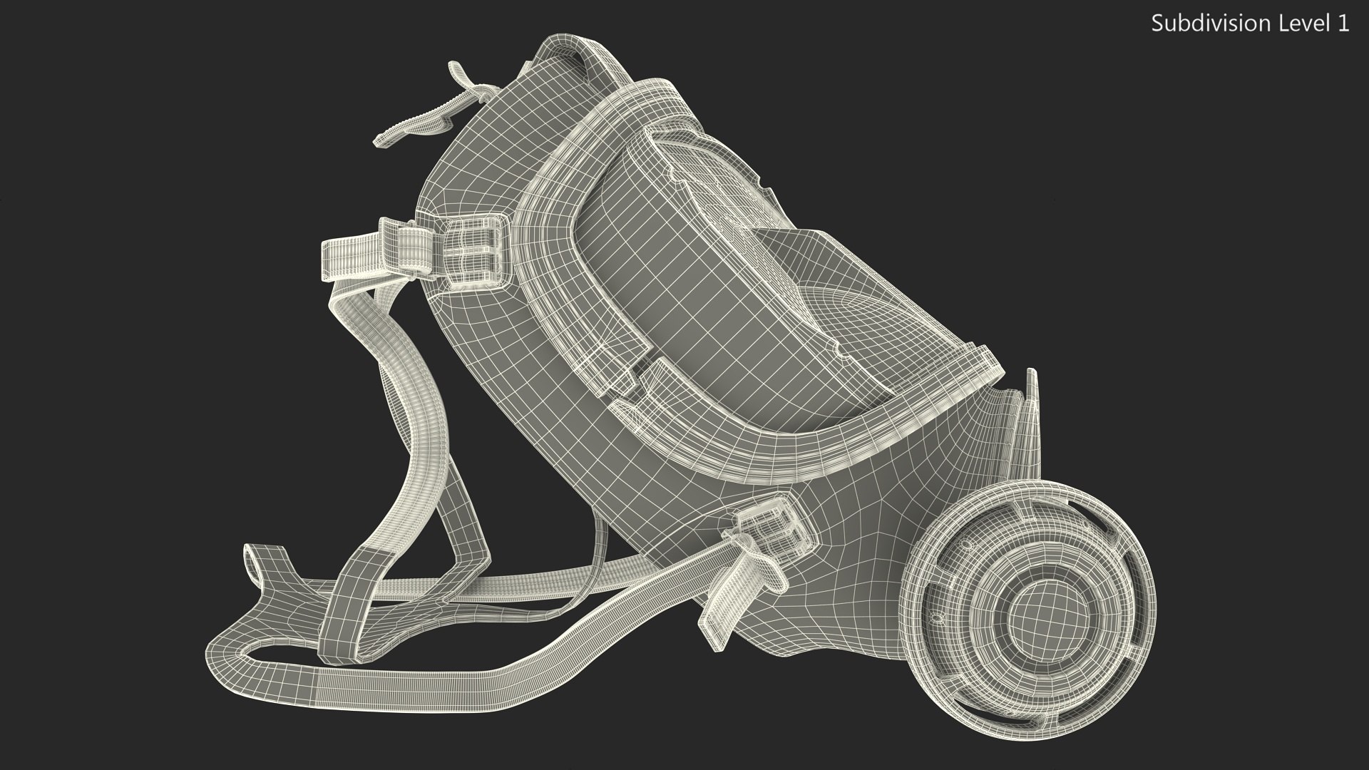 3D Full Face Scuba Mask - TurboSquid 2235584