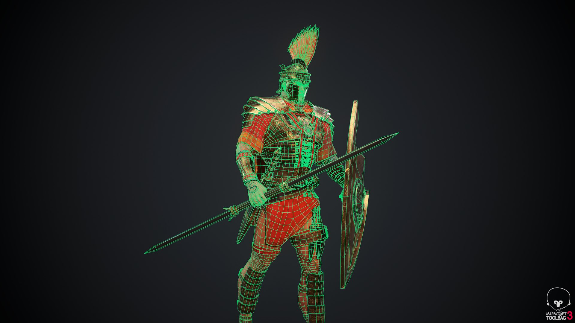 3D Gladiator Prime Low-poly - TurboSquid 1775794