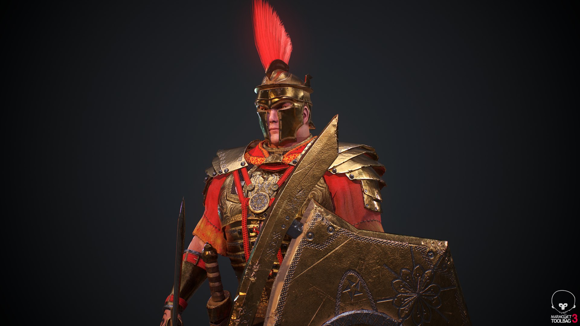 3D Gladiator Prime Low-poly - TurboSquid 1775794