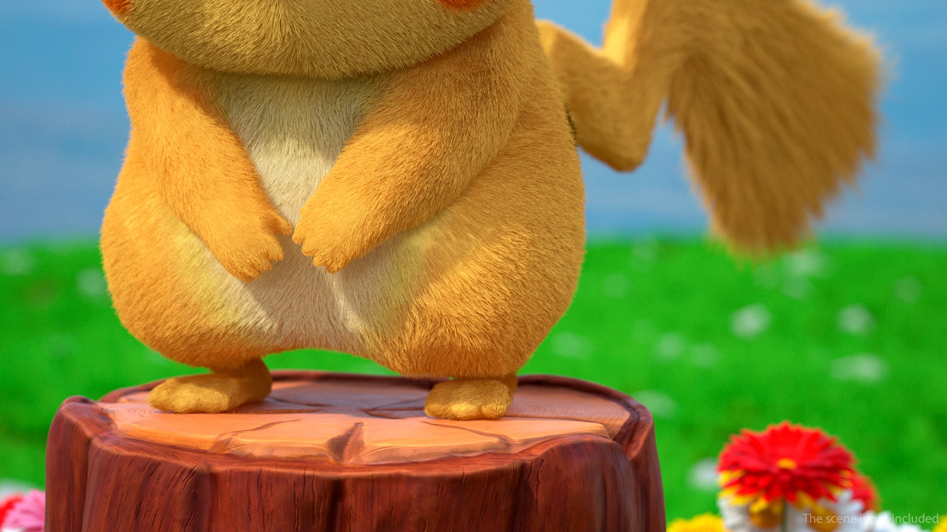Pikachu Character Sad Fur 3D model - TurboSquid 2088633