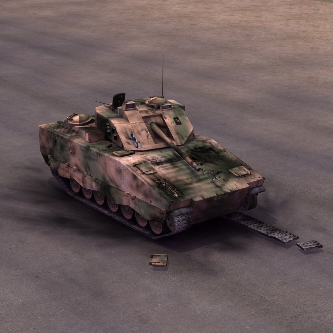Destroyed Cv90 3d 3ds
