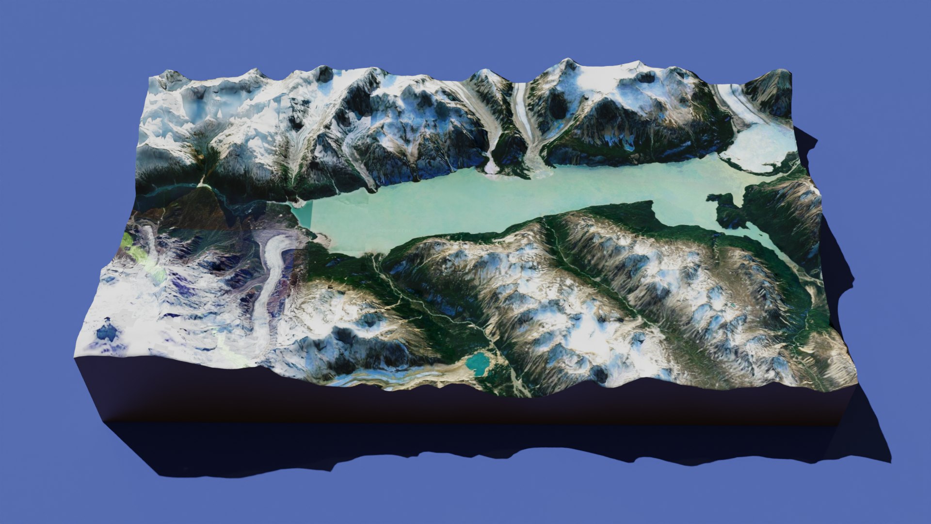 Mountains And Valleys 4 Types Set 3D - TurboSquid 2033490
