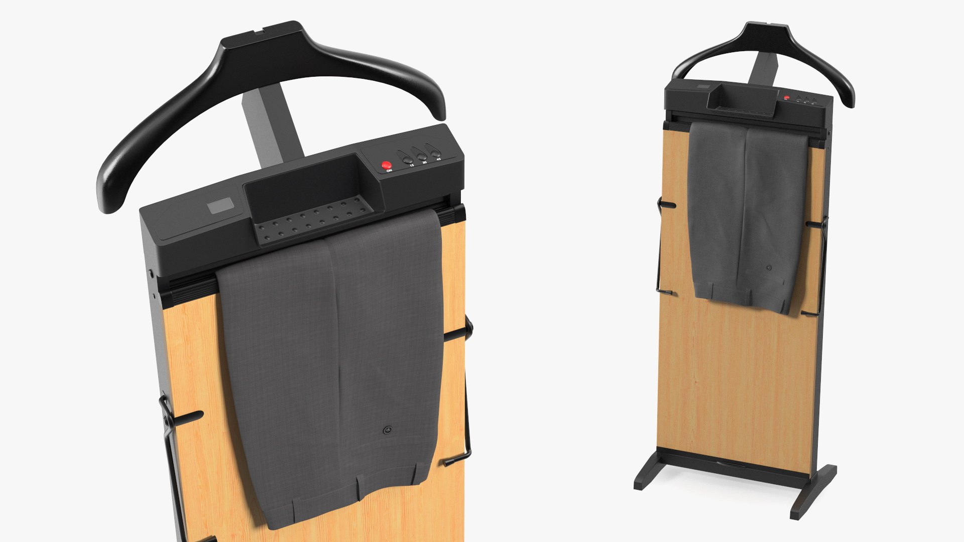 Trouser Press Light Wood Trim And Pants 3D - TurboSquid 2319047