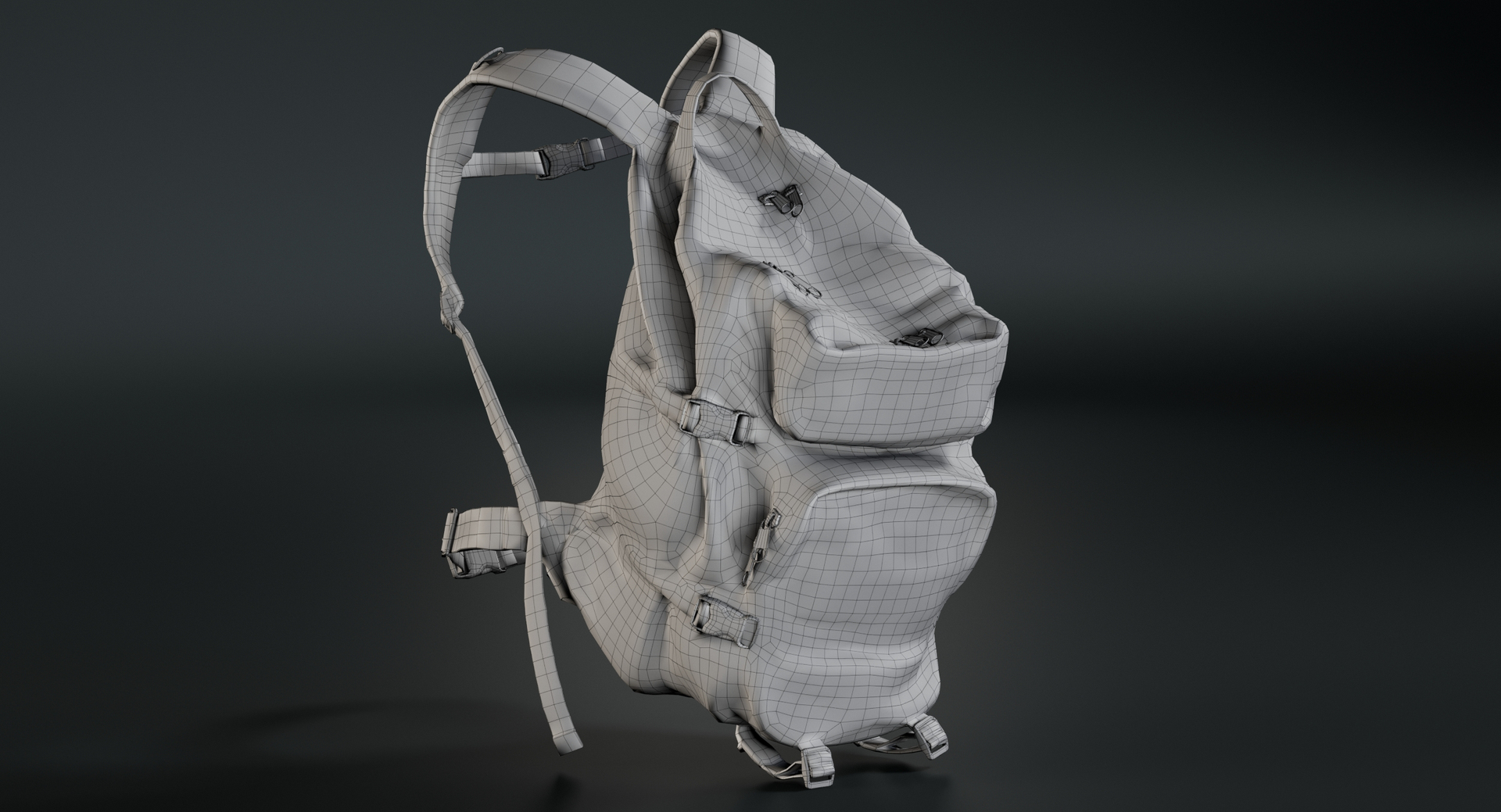 3D realistic camping backpack 1 - TurboSquid 1442722