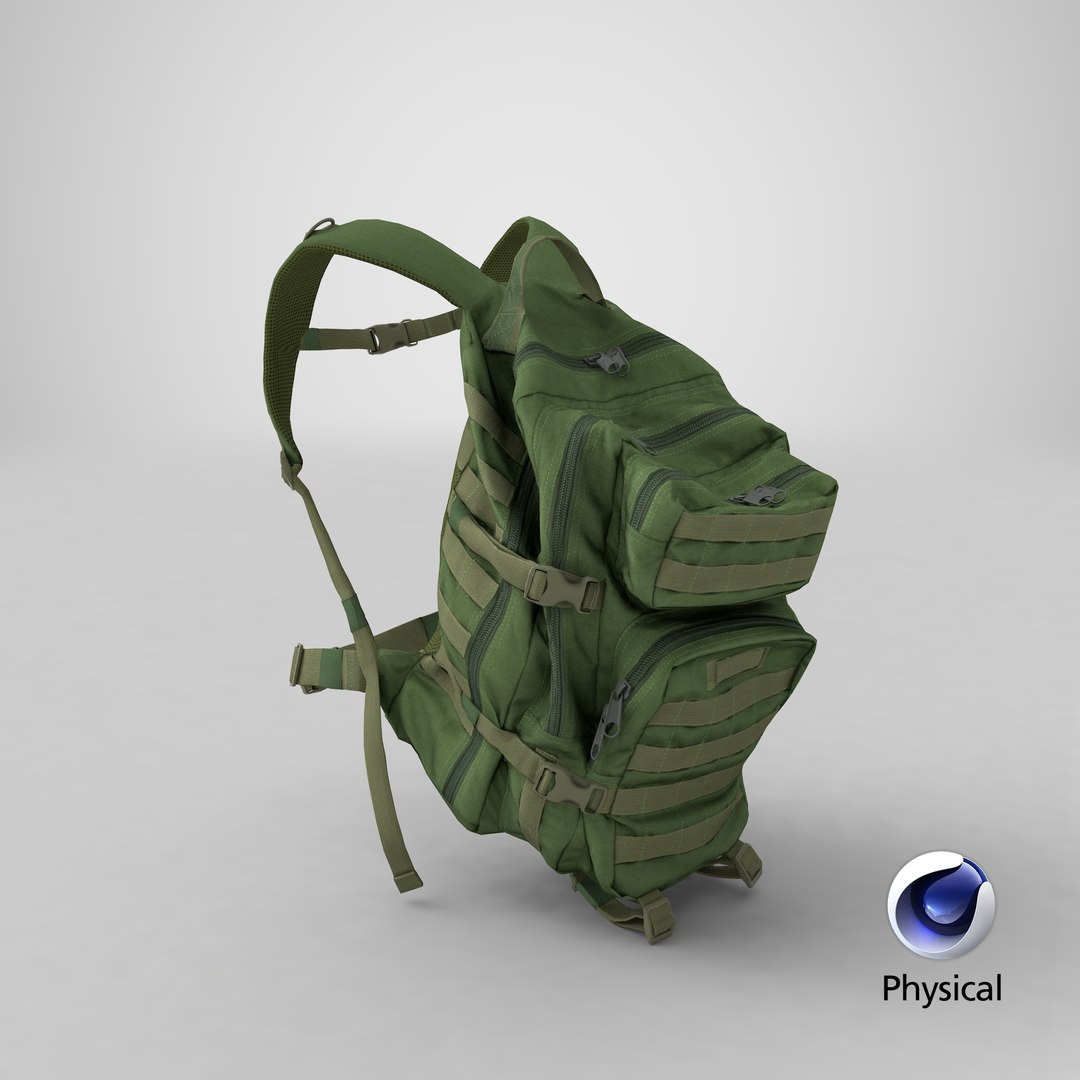 3D Realistic Camping Backpack 1 - TurboSquid 1442722