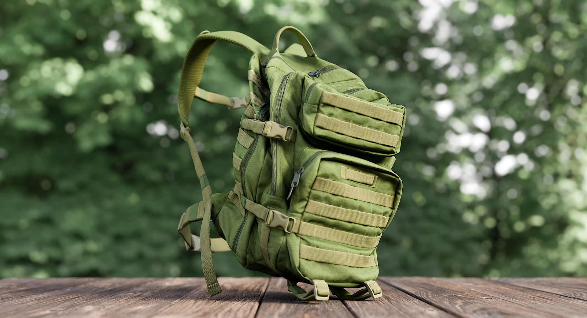 3D realistic camping backpack 1 - TurboSquid 1442722