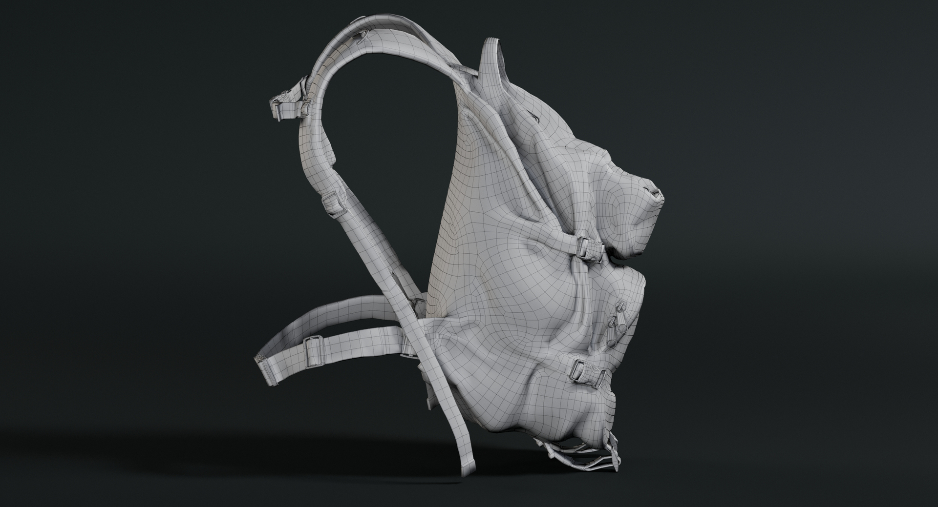 3D realistic camping backpack 1 - TurboSquid 1442722