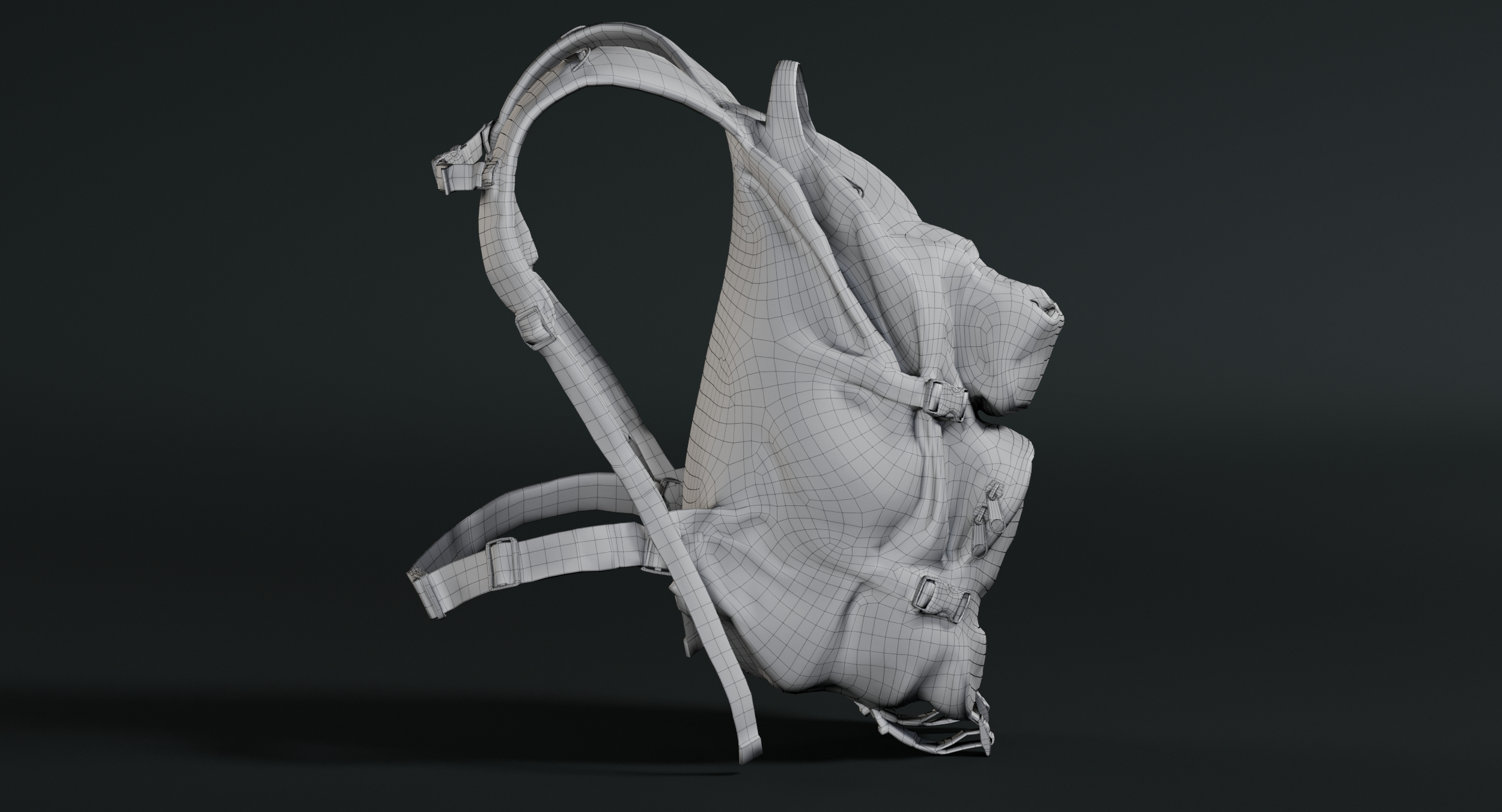 3D realistic camping backpack 1 - TurboSquid 1442722