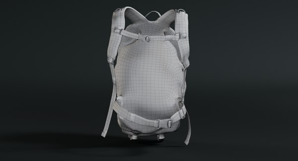 3D realistic camping backpack 1 - TurboSquid 1442722