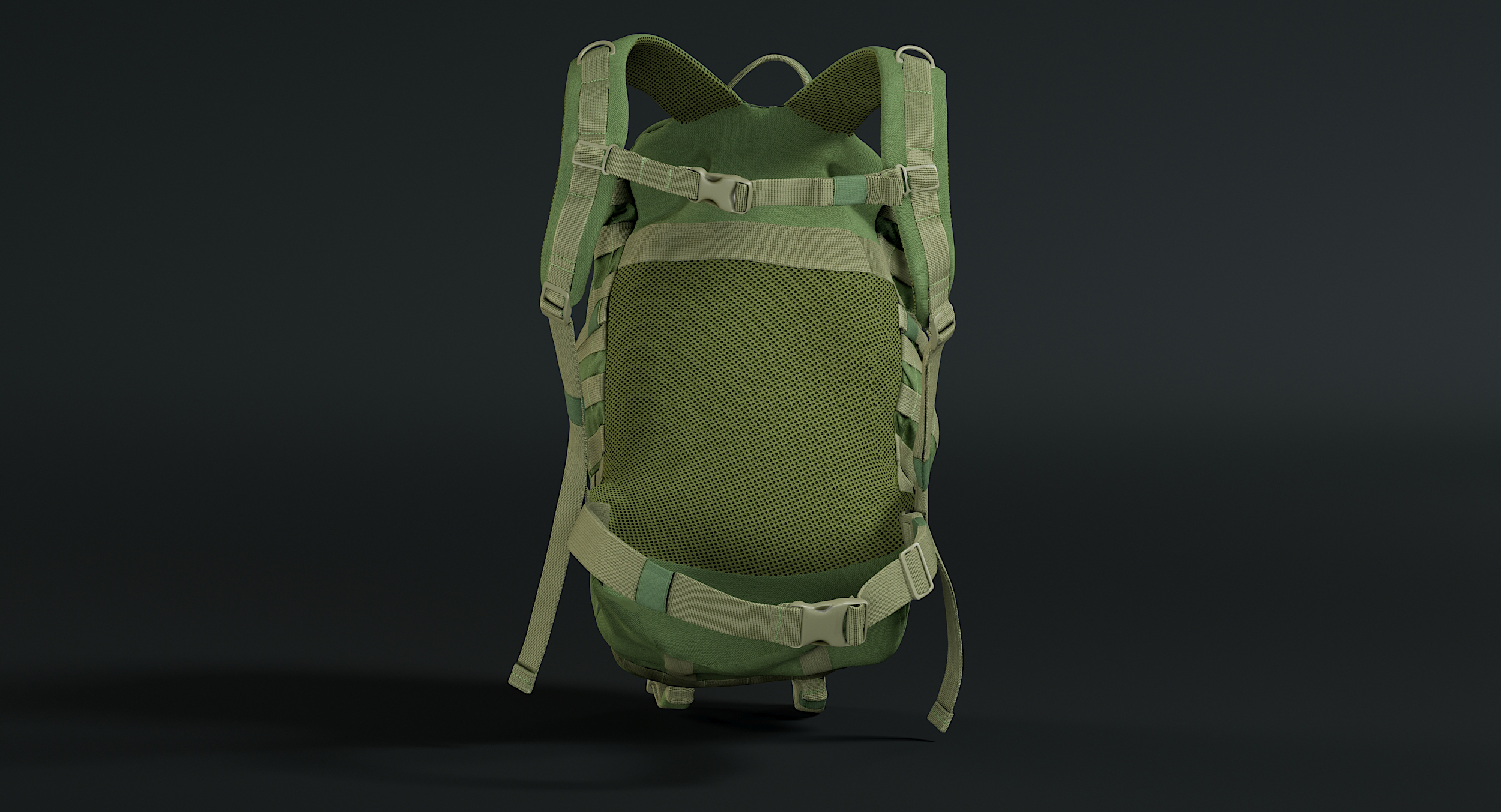 3D realistic camping backpack 1 - TurboSquid 1442722