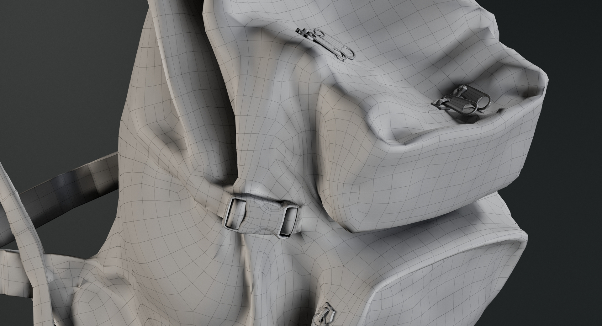 3D realistic camping backpack 1 - TurboSquid 1442722