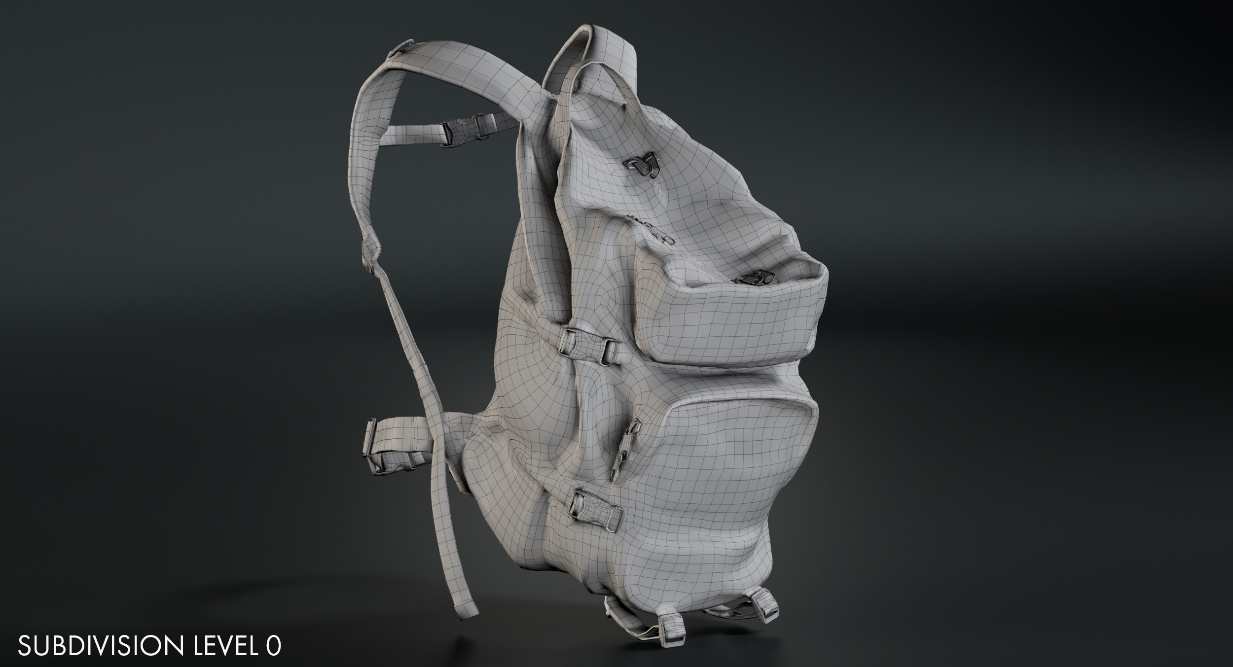 3D realistic camping backpack 1 - TurboSquid 1442722