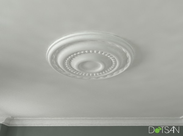 3d period ceiling rose