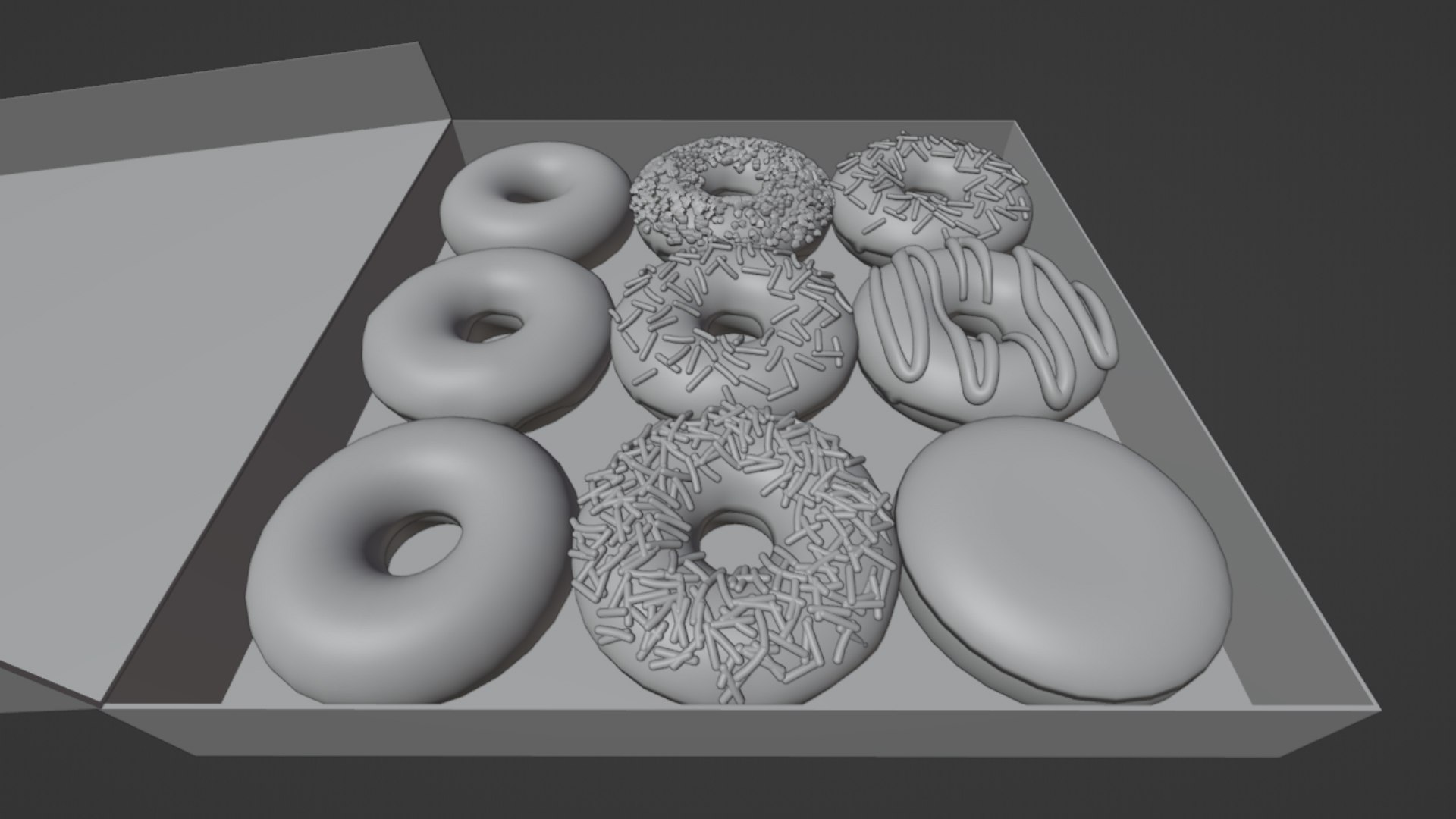 3D Donut 001 - TurboSquid 2168978