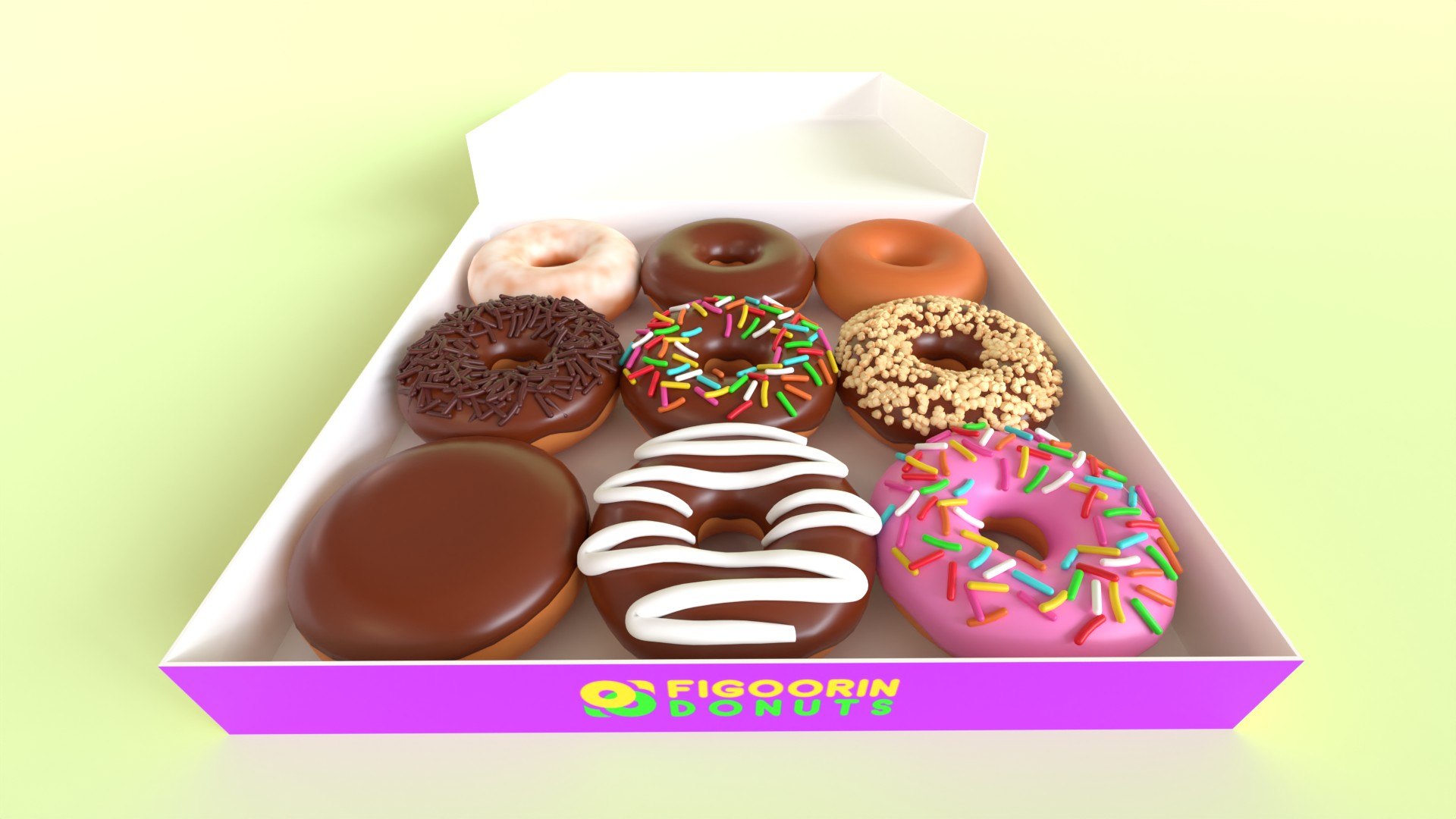 3D Donut 001 - TurboSquid 2168978