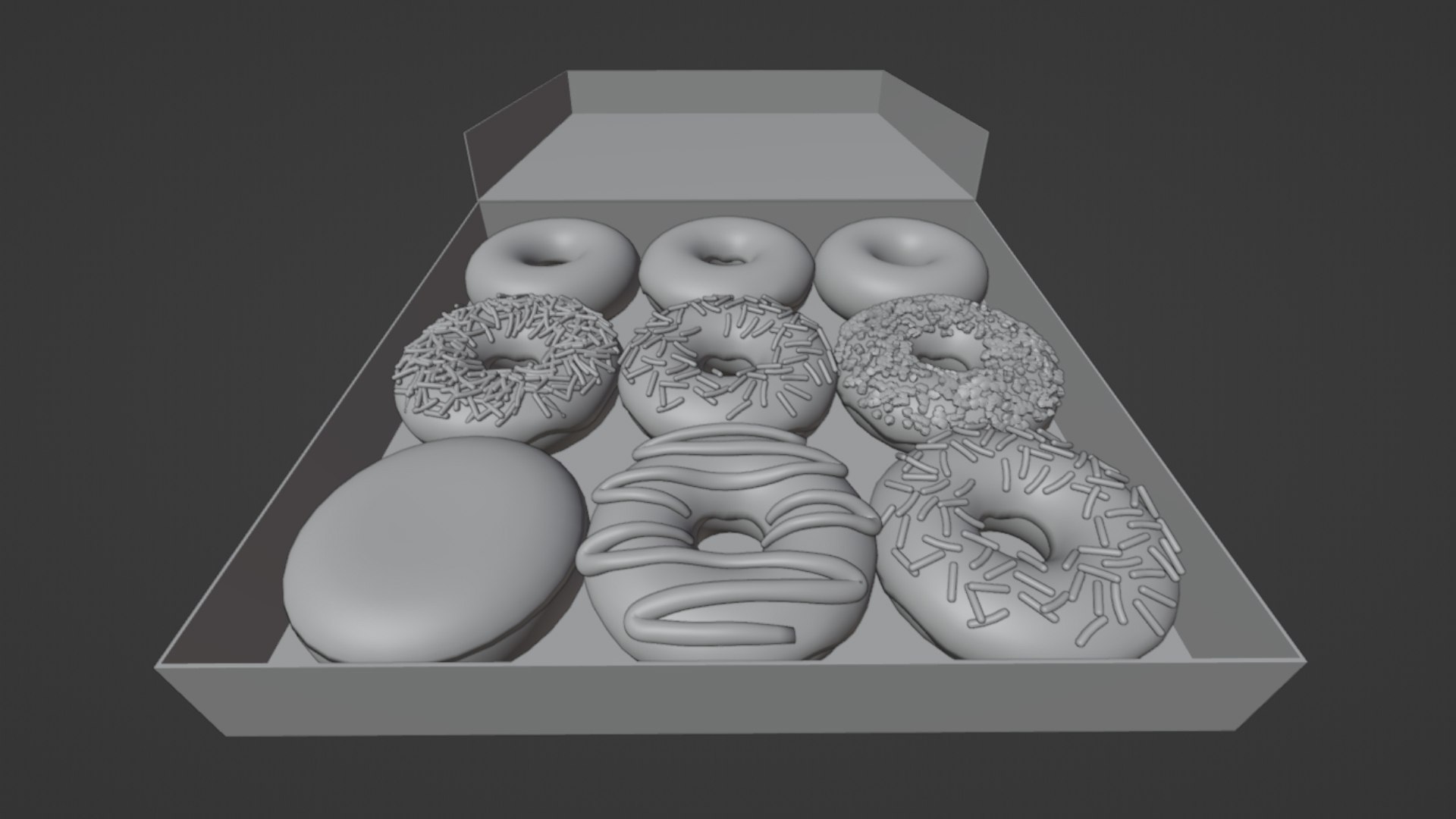 3D Donut 001 - TurboSquid 2168978