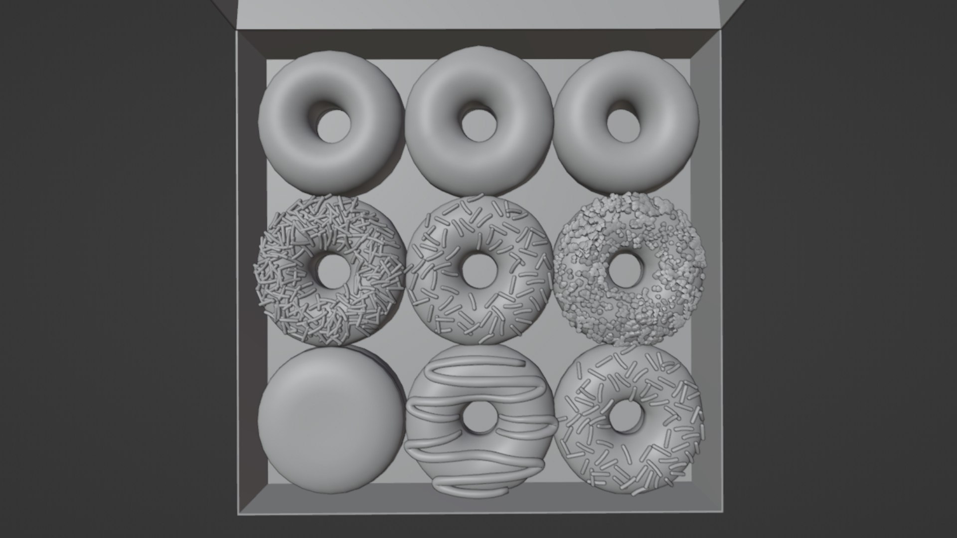 3D Donut 001 - TurboSquid 2168978