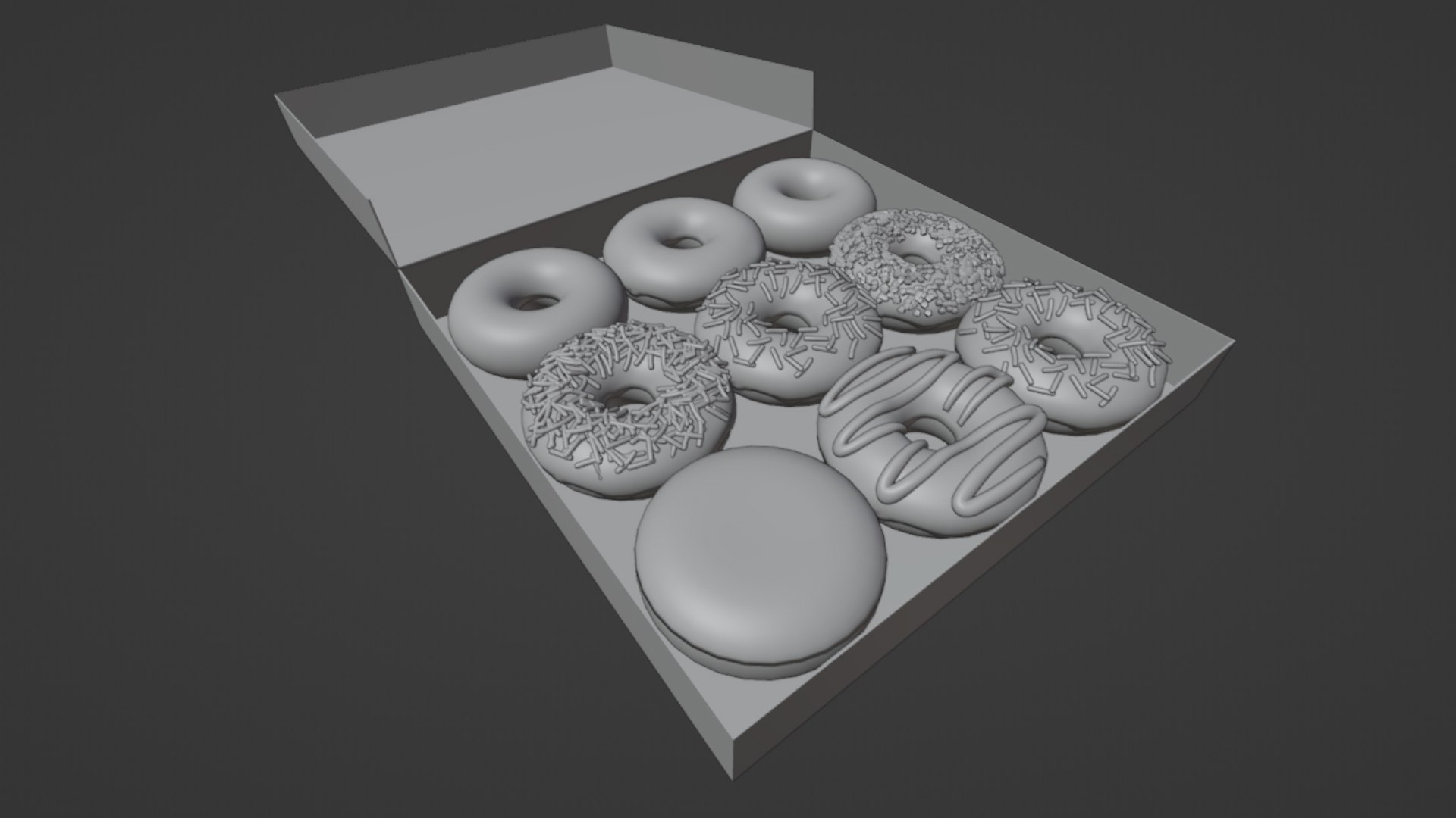 3D Donut 001 - TurboSquid 2168978