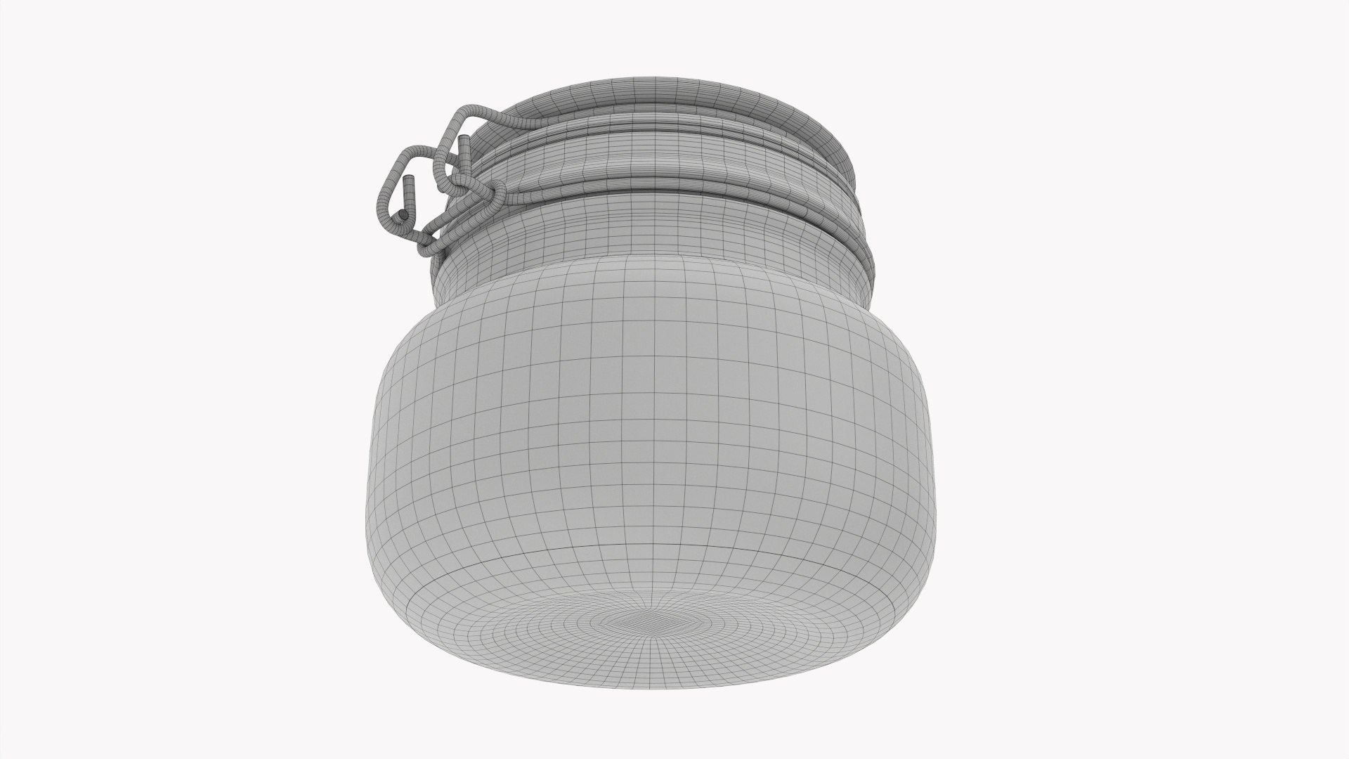 3D Kitchen Glass Jar With Contents 01 - TurboSquid 1786220