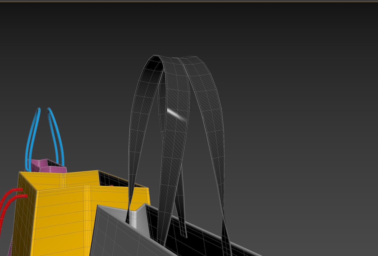 Pack012 Shopping Bag 3D model - TurboSquid 2149422