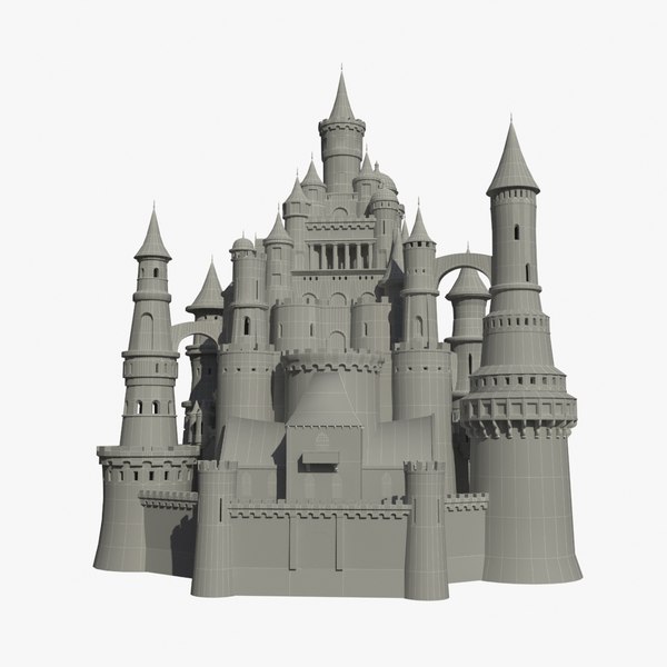 Castelo Medieval de fantasia Modelo 3D - TurboSquid 1267781