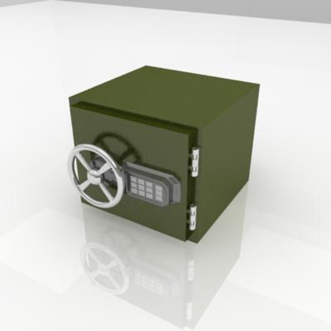 3d Safe Lock Model