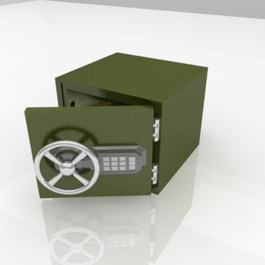3d Safe Lock Model