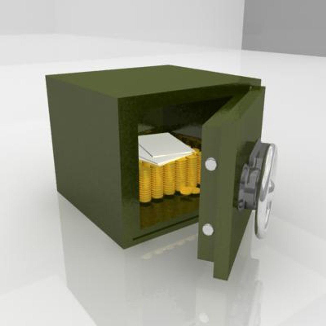 3d Safe Lock Model