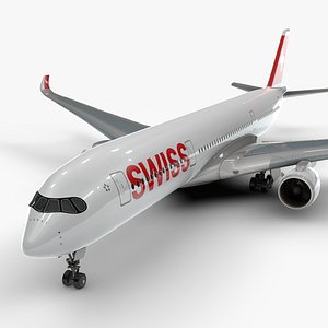 Swissair 3D Models for Download | TurboSquid