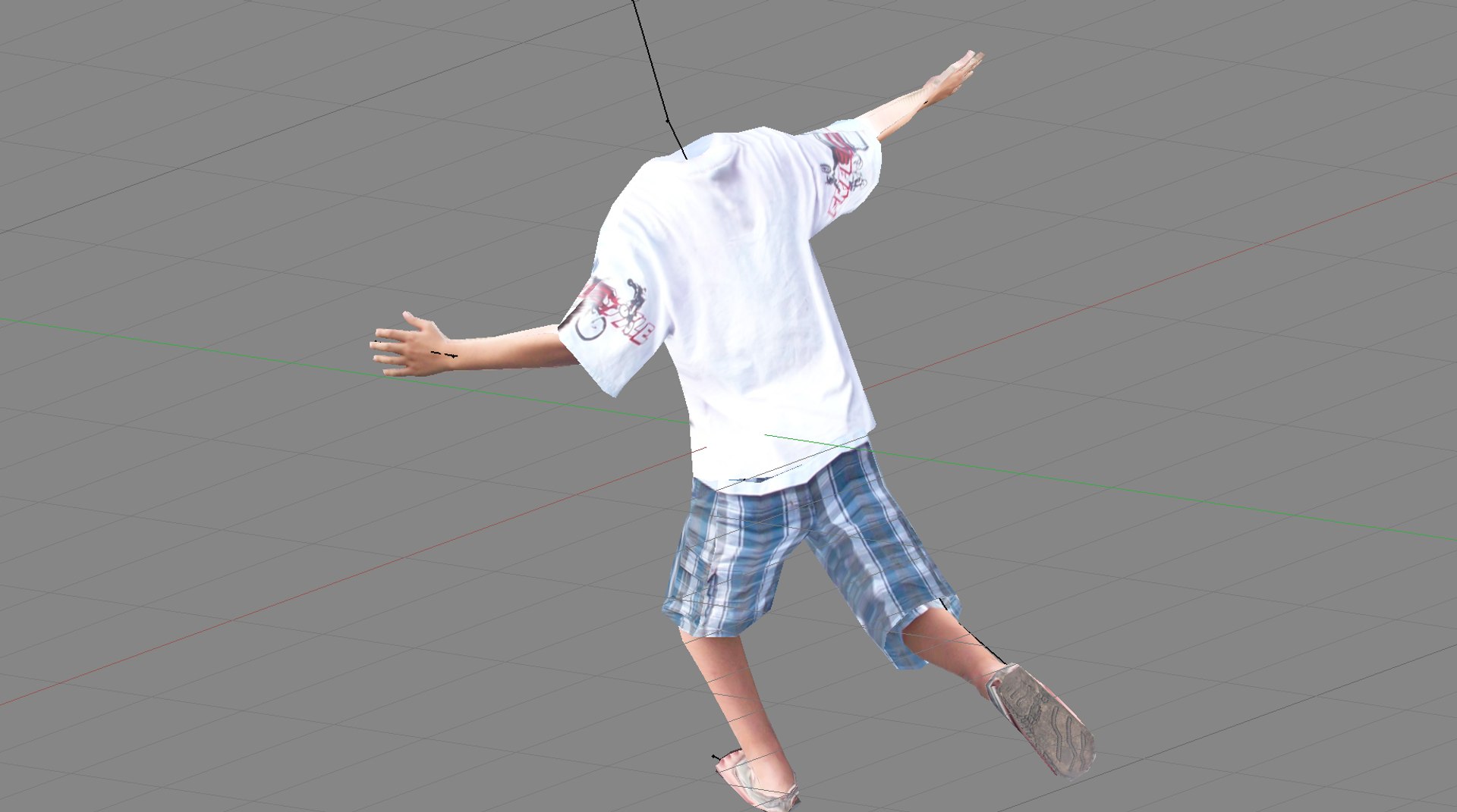 body headless 3d model