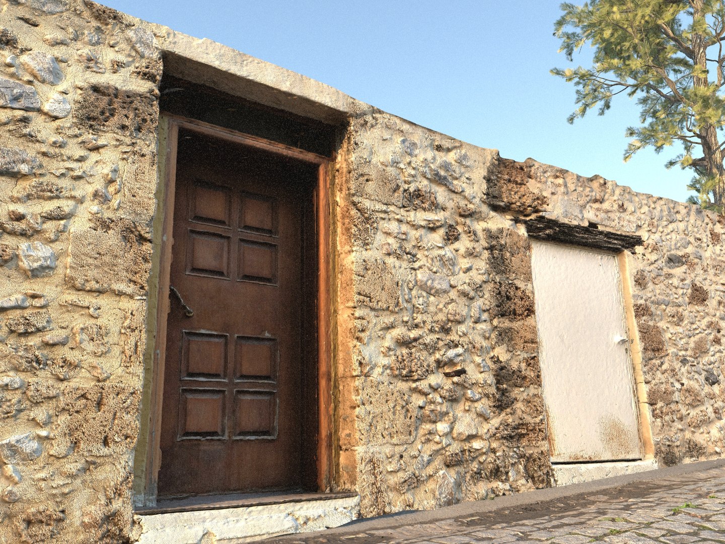 3D Greece Ancient Building Scene - TurboSquid 1980824