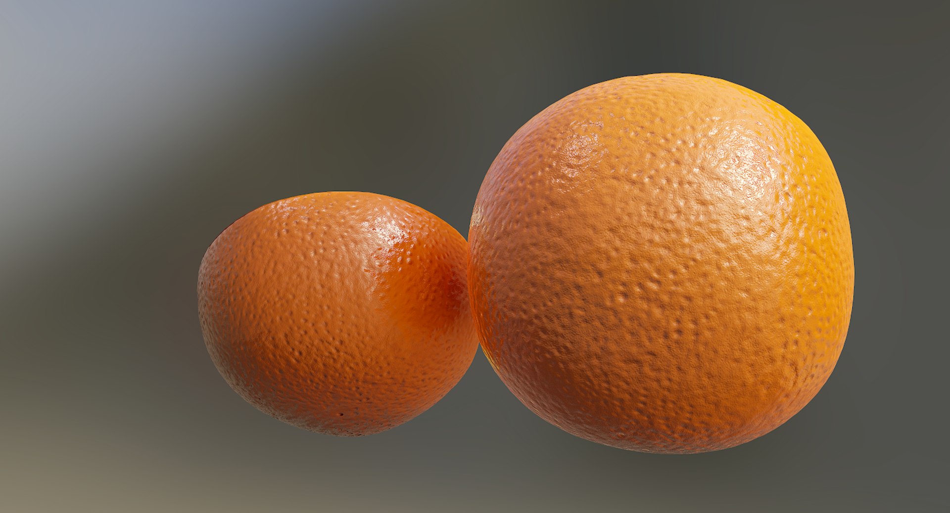 3D model realistic orange - TurboSquid 1354510